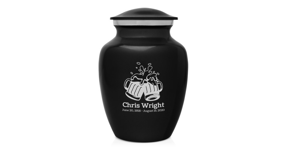 Beer Sharing Urn - Jet Black