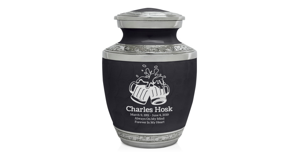 Beer Sharing Urn - Ebony Black