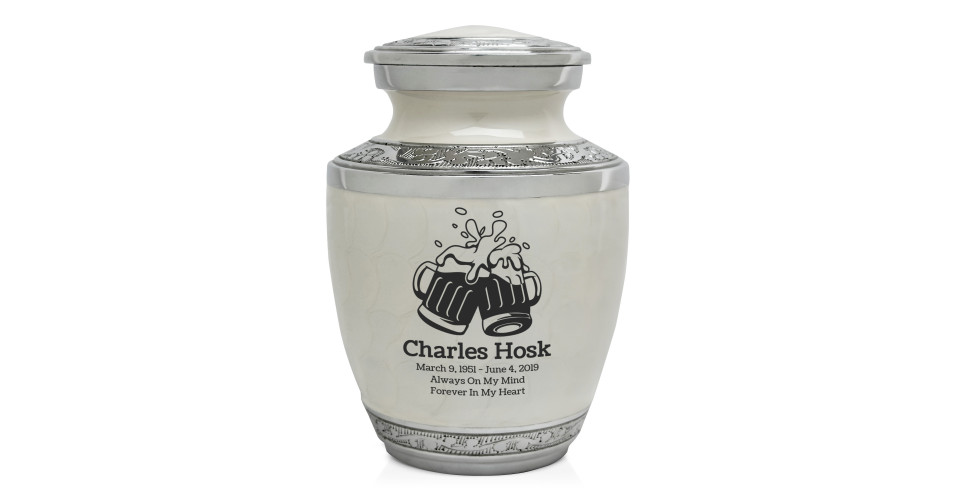 Beer Sharing Urn - Radiant White