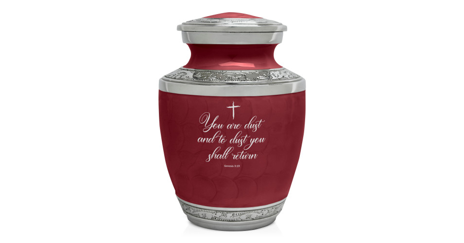 Dust to Dust Sharing Urn - Rose Red